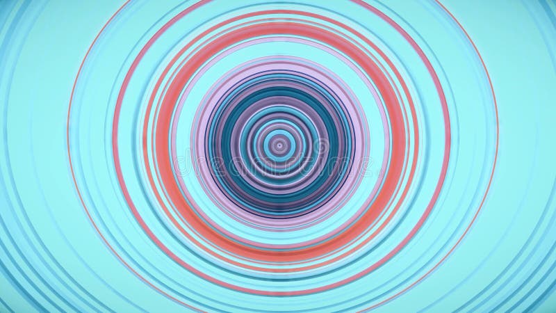 Multicolored Circular 3d Background Illustration. Designer Original ...