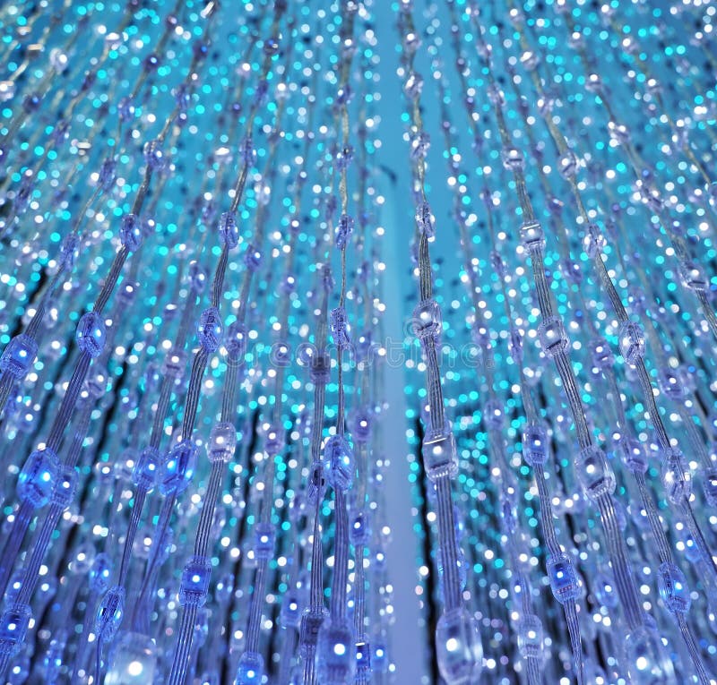 Multicolored City Led Lights Stock Image - Image of brown, group: 185589219