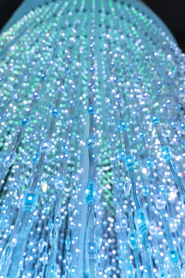 Multicolored City Led Lights Stock Photo - Image of horizontal, group ...