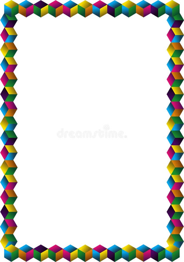 Border Out of Colorful Toys Stock Vector - Illustration of flyer ...