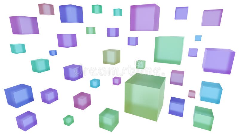 Colored Group Cubes Transparent Background Stock Illustrations – 13 ...