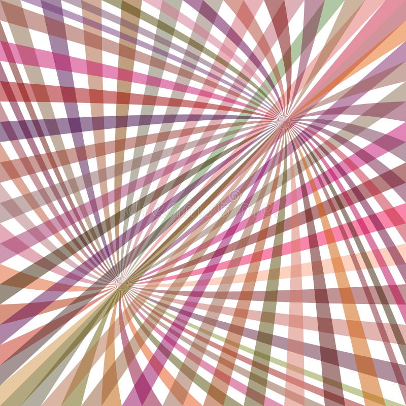 Multicolored Curved Ray Burst Background - Vector Graphic from Swirling ...