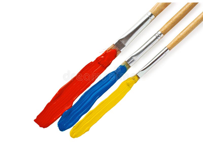 Multicolored dabs paint stock photo. Image of colourful - 30742170