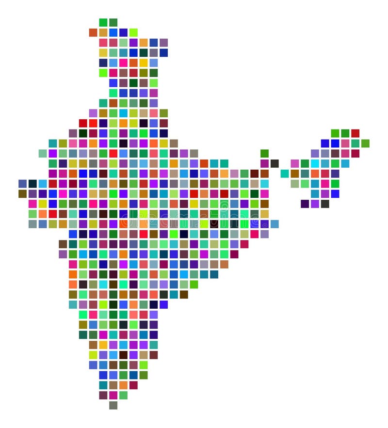India Map Dot Stock Illustrations – 635 India Map Dot Stock ...