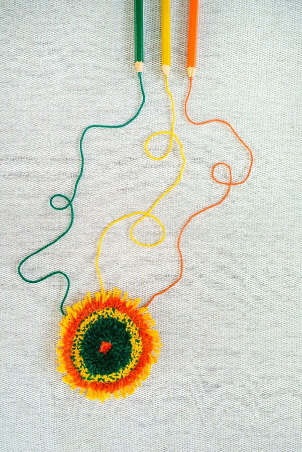 Linen Threads. Vector Illustration Stock Vector - Illustration of ...