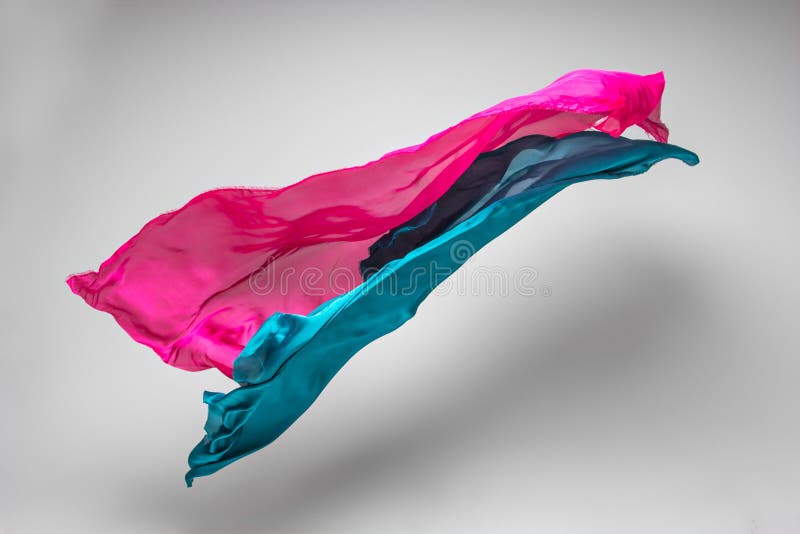 Multicolored flying fabric stock photo. Image of abstract - 61878218