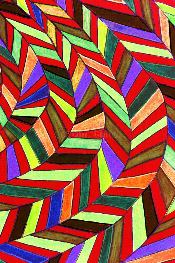 Colorful zigzag pattern stock photo. Image of abstract - 103266756