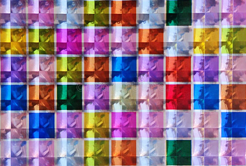 Multicolored Geometric Plastic Texture for Abstract Background Stock ...