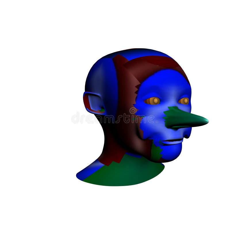 Goblin Head Mascot stock vector. Illustration of gobbelin - 120472411