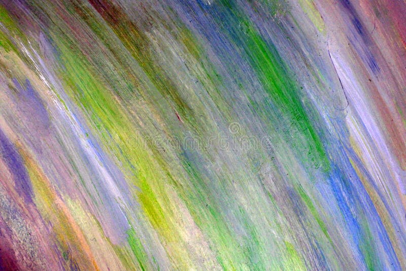 Iridescent Iridescence of Paint. Multicolored Gradient on the Palette ...