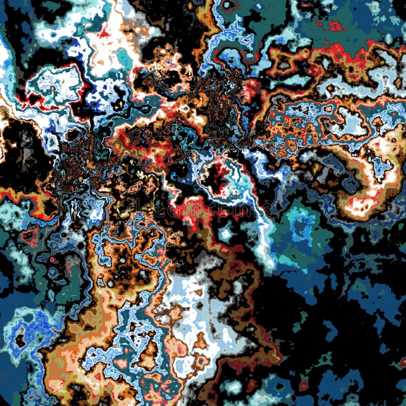 Multicolored Grunge Texture. Background Color. Composition of Different ...