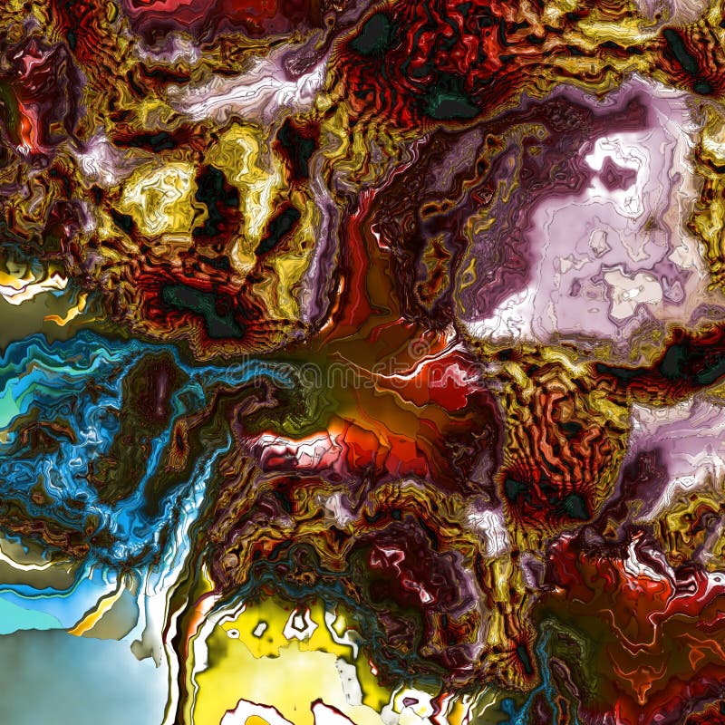 Multicolored Grunge Texture. Background Color. Composition of Different ...