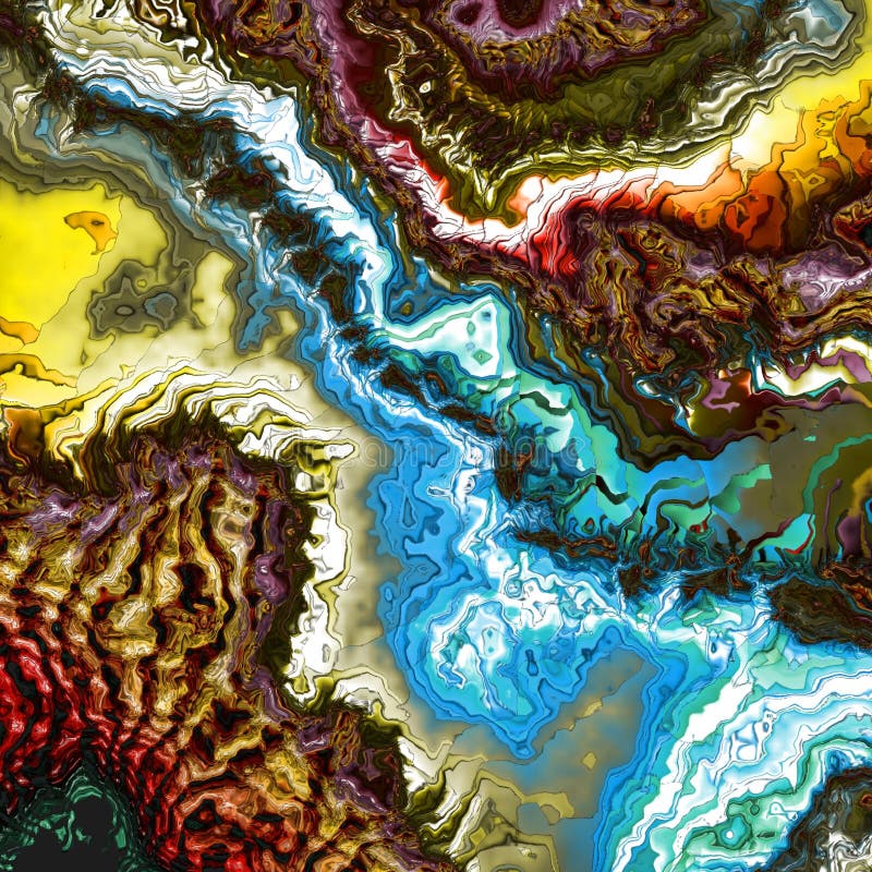 Multicolored Grunge Texture. Background Color. Composition of Different ...