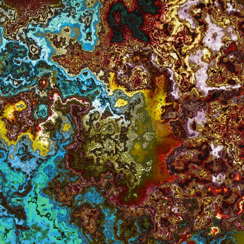 Multicolored Grunge Texture. Background Color. Composition of Different ...