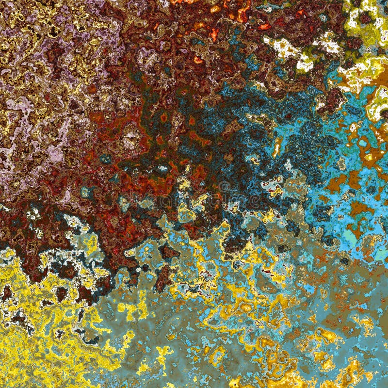 Multicolored Grunge Texture. Background Color. Composition of Different ...