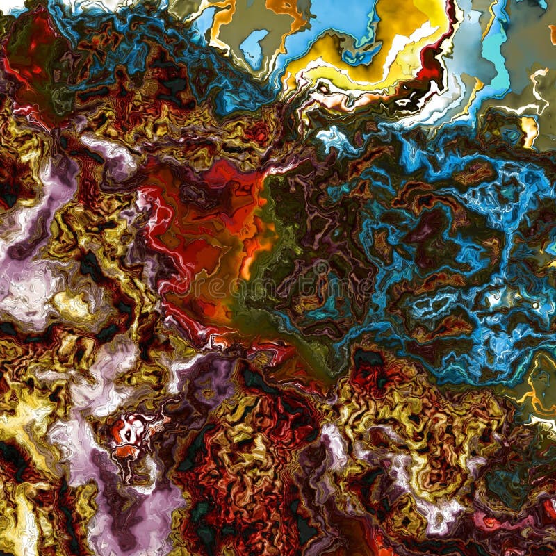 Multicolored Grunge Texture. Background Color. Composition of Different ...