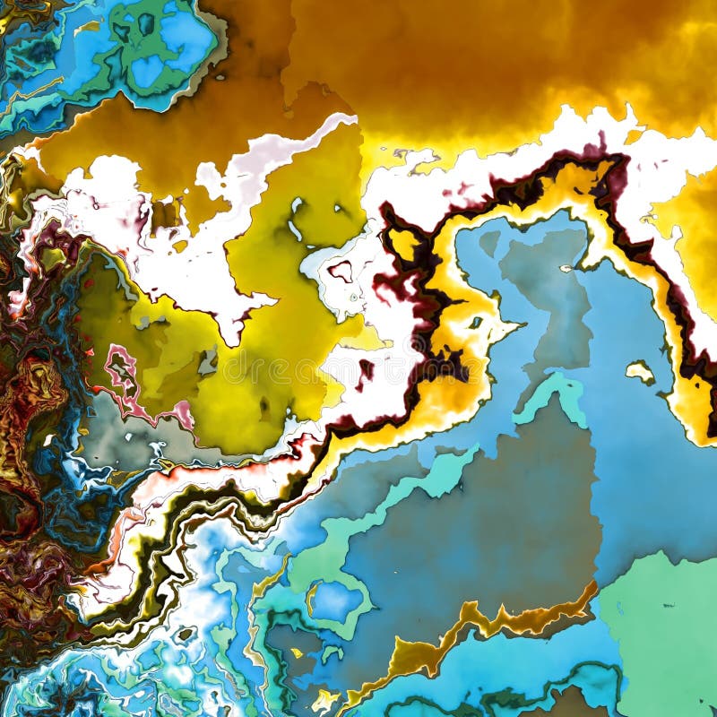 Multicolored Grunge Texture. Background Color. Composition of Different ...