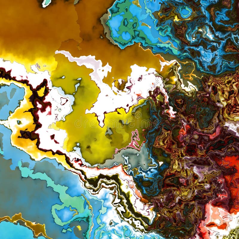 Multicolored Grunge Texture. Background Color. Composition of Different ...