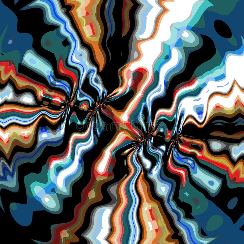 Multicolored Grunge Texture. Background Color. Composition of Different ...