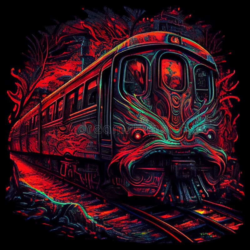 Psychedelic Train Stock Photos - Free & Royalty-Free Stock Photos from ...