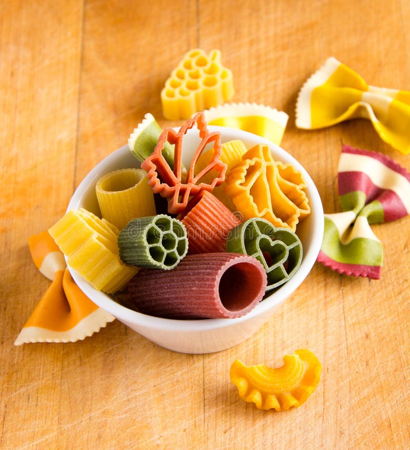 Noodles in a letter-box stock photo. Image of colourful - 23096674