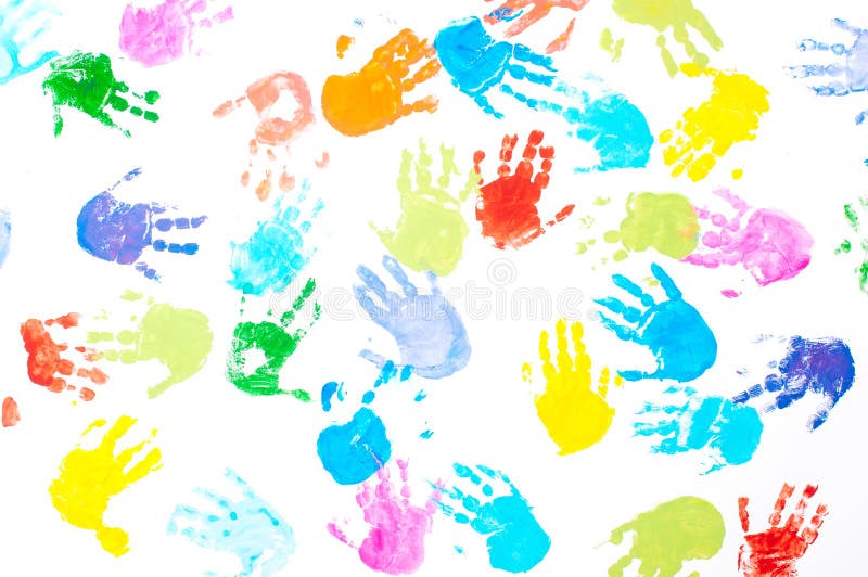 Many Handprints Stock Illustrations – 55 Many Handprints Stock ...