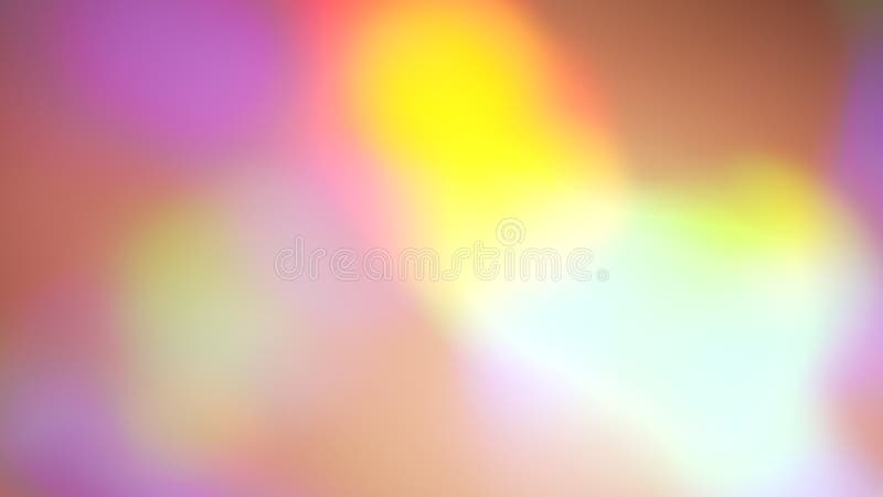 Multicolored Light Rays Flash and Glow. Light Show. Optical Crystal ...