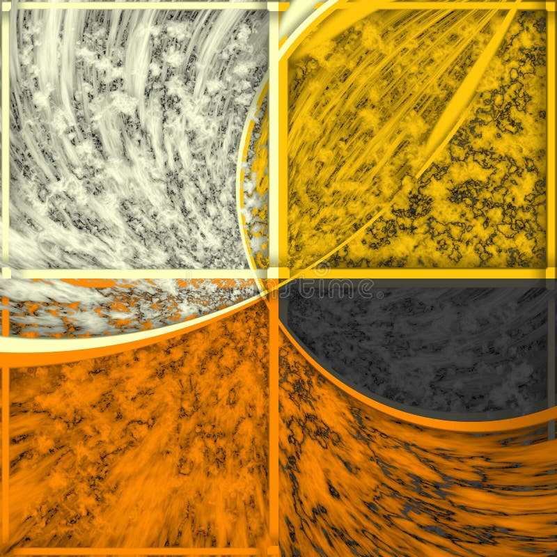 Multicolored Marble Textures, Square Tile with Superimposed Circles ...