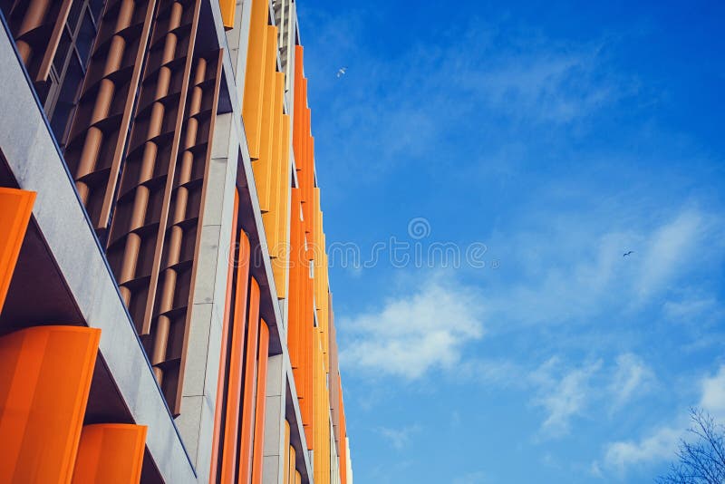 Colorful Office Building in Riga Stock Photo - Image of colour ...