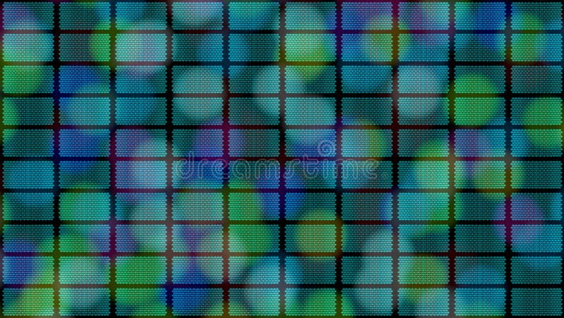 Multicolored Monitor Screen, Background Image. Stock Illustration ...