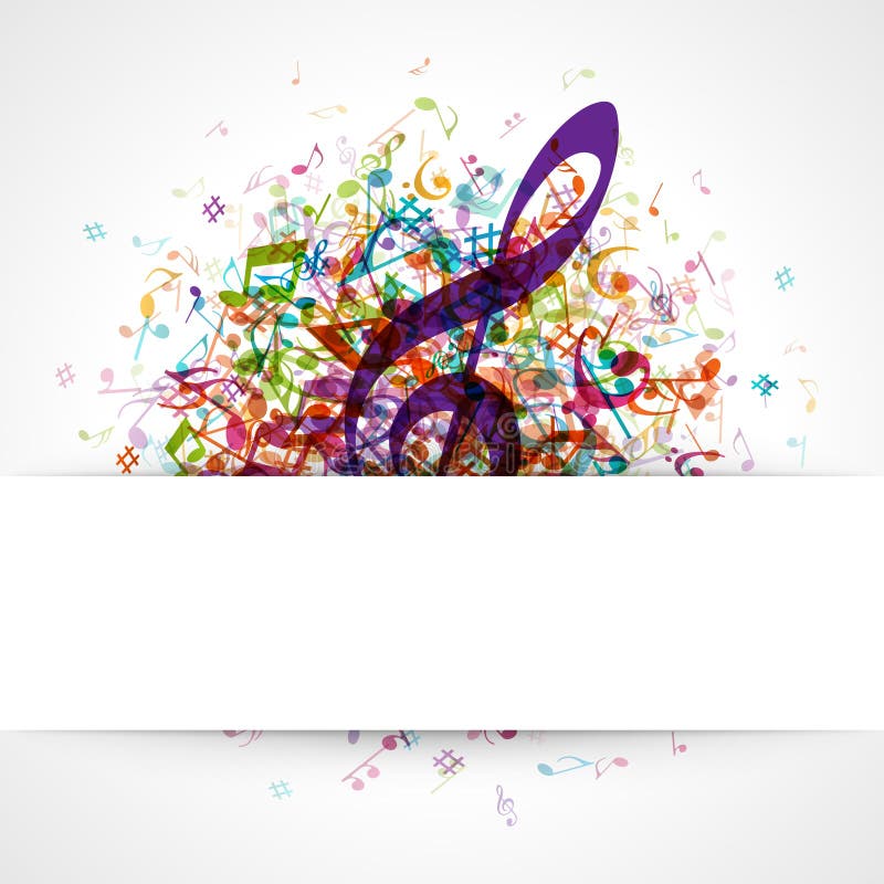 Musical Notes Explosion Stock Illustrations – 220 Musical Notes ...