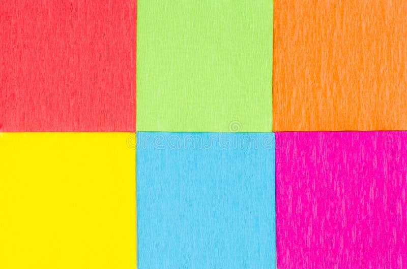 Multicolored paper squares stock photo. Image of creased - 57066424