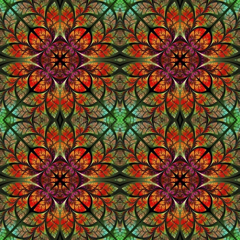 Multicolored Pattern of the Leaves. Collection - Tree Foliage Stock ...