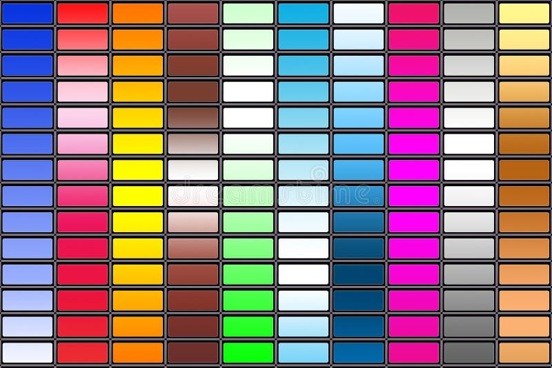 Multicolored patterns. stock illustration. Illustration of colourful ...