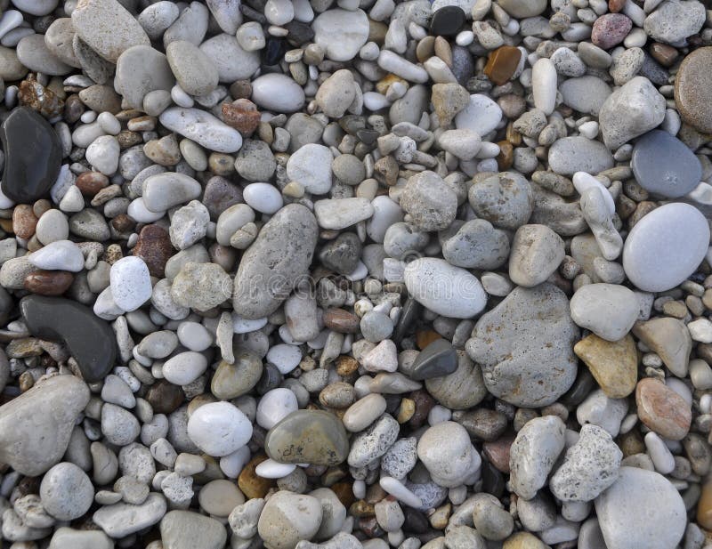Pebbles and beach sand stock image. Image of sand, colorful - 253379025