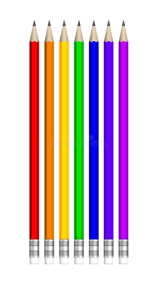 Seven Pencils Stock Illustrations – 87 Seven Pencils Stock ...
