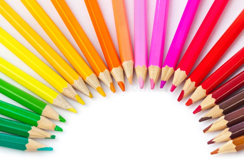 Multicolored pencils stock photo. Image of heap, choice - 49533918