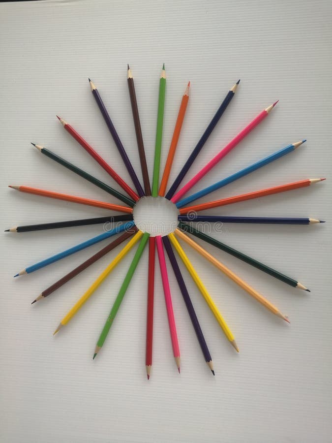 Multicolored Pencils are Versatile Tools for Drawing, Sketching ...