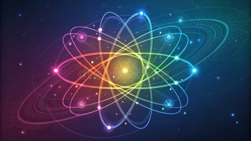 Multicolored Photons Intertwining Symbolizing the Complexity of Quantum ...