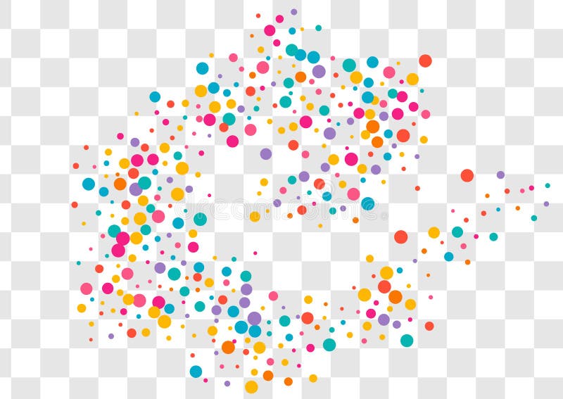 Color Splash Carnaval Vector White Background Stock Vector ...