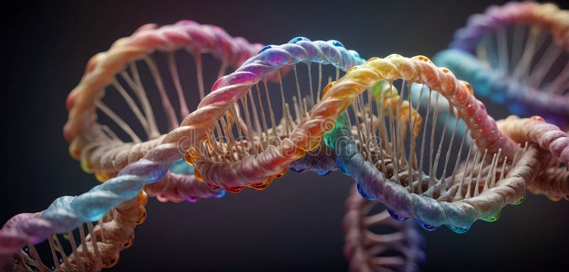 Multicolored Polynucleotide Consisting of Polymers Forming Protein ...
