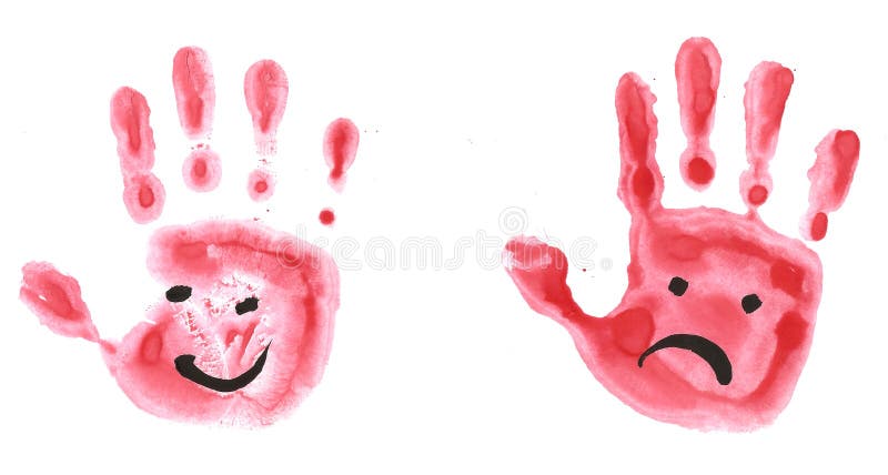 Multicolored Prints of Hands, Children S Creativity, Drawing Children S ...