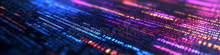Multicolored Programming Code Displayed on a Computer Screen ...