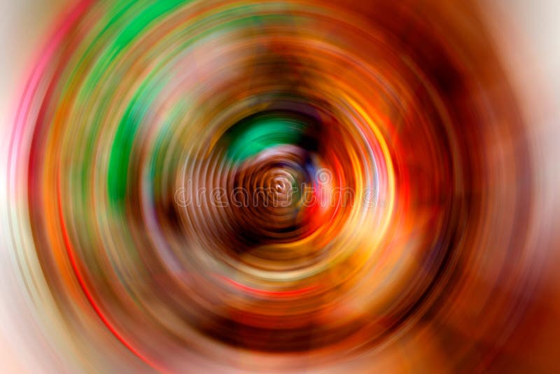 Multicolored Rings Soft Focus Round Abstract Background Stock Photo ...