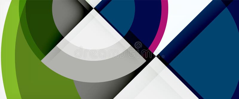 Multicolored Round Shapes Abstract Background Stock Vector ...