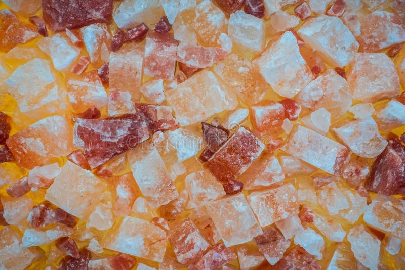 Multicolored Salt Brick Wall. Colorfull Wall Stock Image - Image of ...