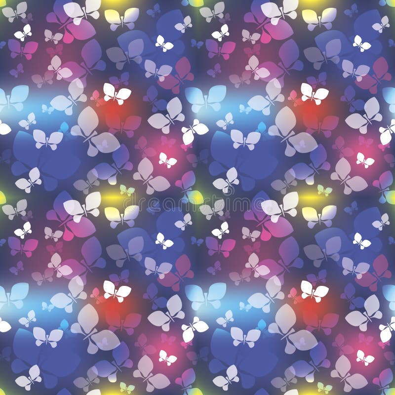 Multicolored Seamless Pattern. Neon Print. Repeated Multicolor Patterns ...