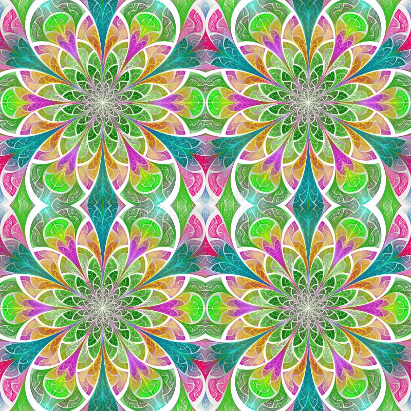 Multicolored Seamless Pattern. Neon Print. Repeated Multicolor Patterns ...
