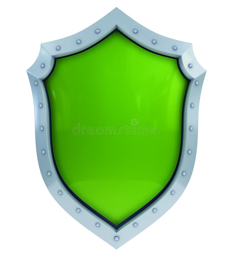 Multicolored shield stock illustration. Illustration of isolated - 88092116