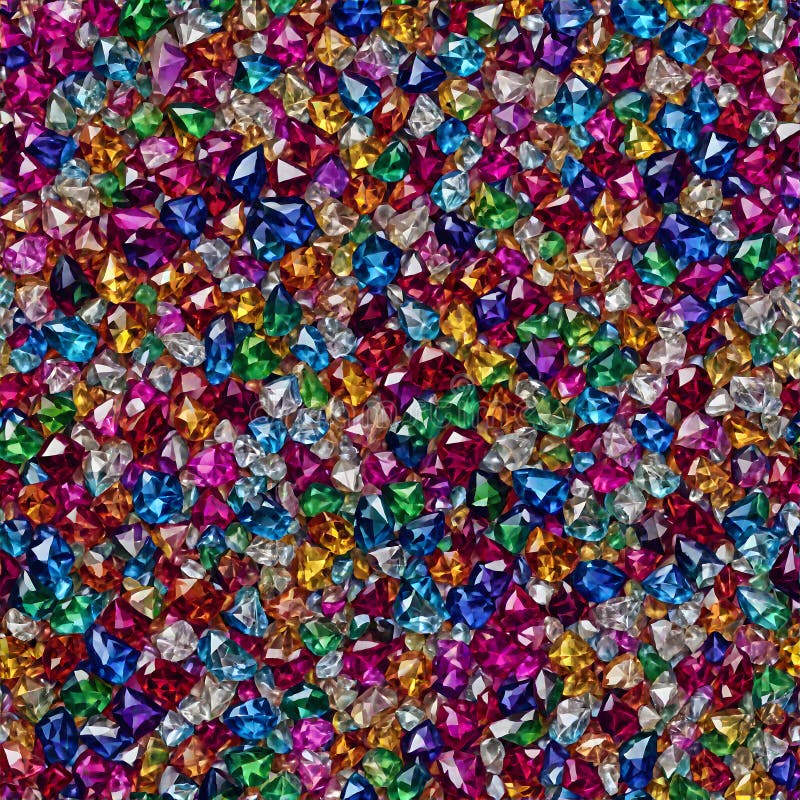 Multicolored Small Shining Gems Stock Illustrations – 7 Multicolored ...